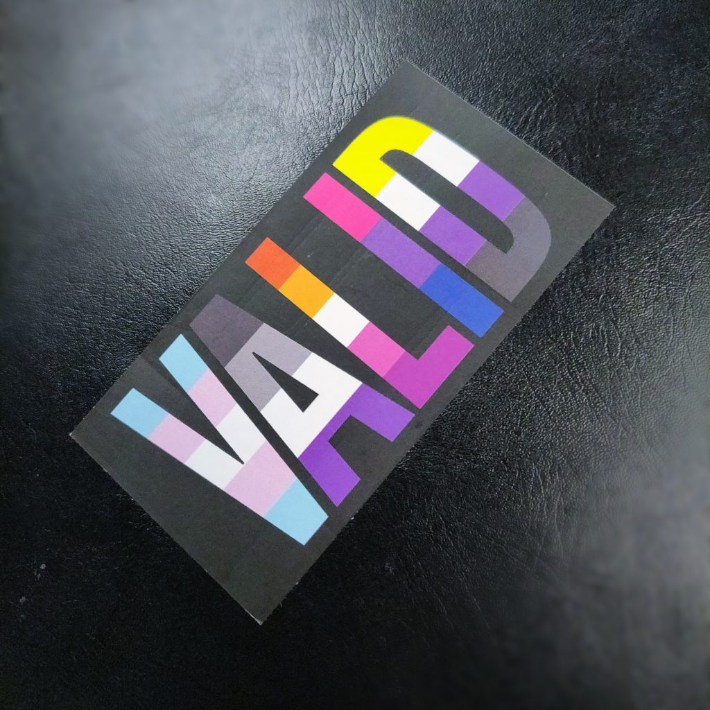 VALID (Sticker) – TransgenderNI