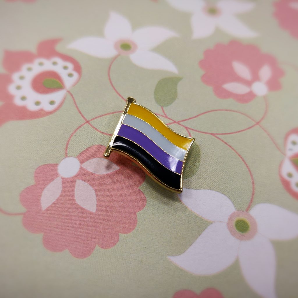 Non-Binary Pin – TransgenderNI